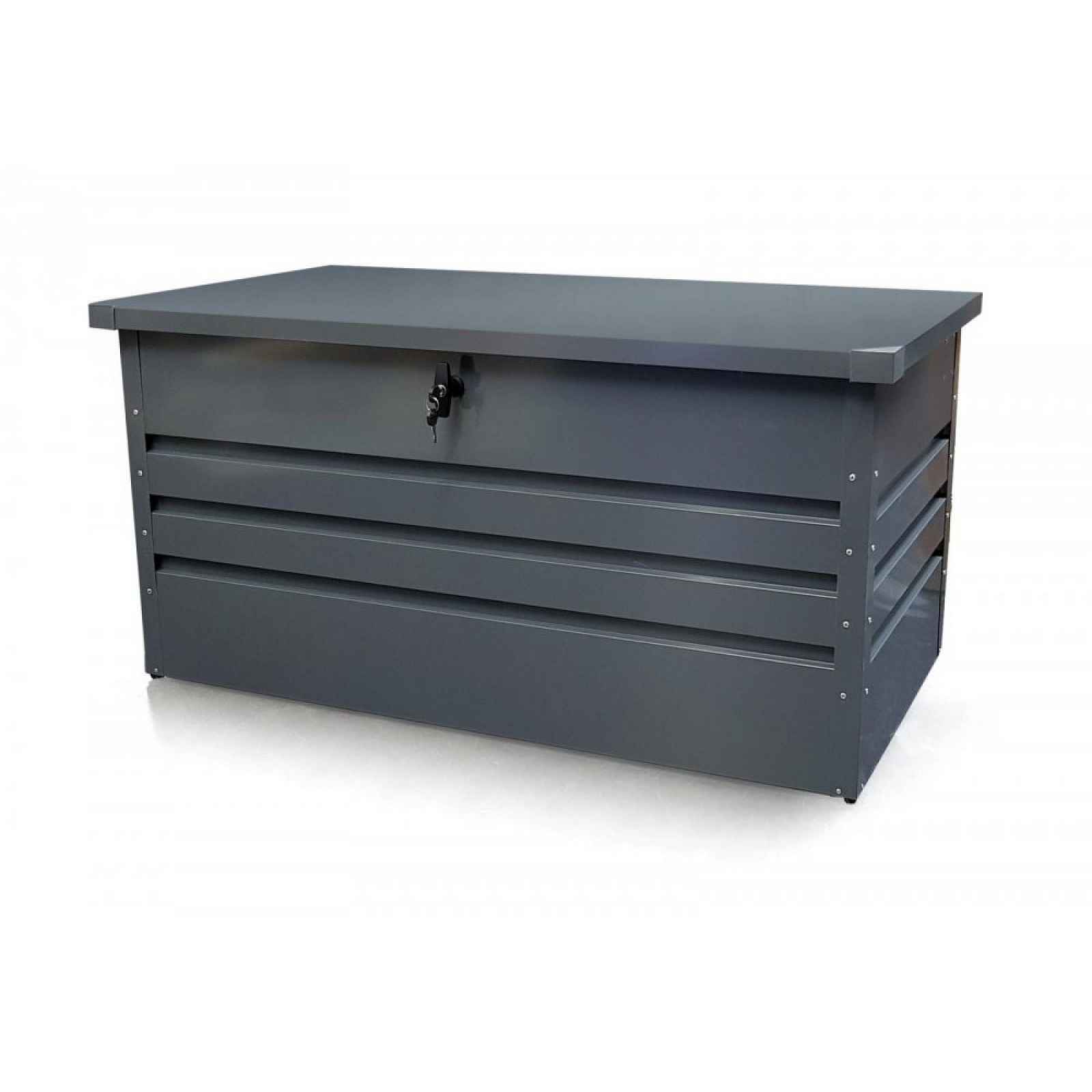Zahradní úložný box 400l kovový | Viame.cz