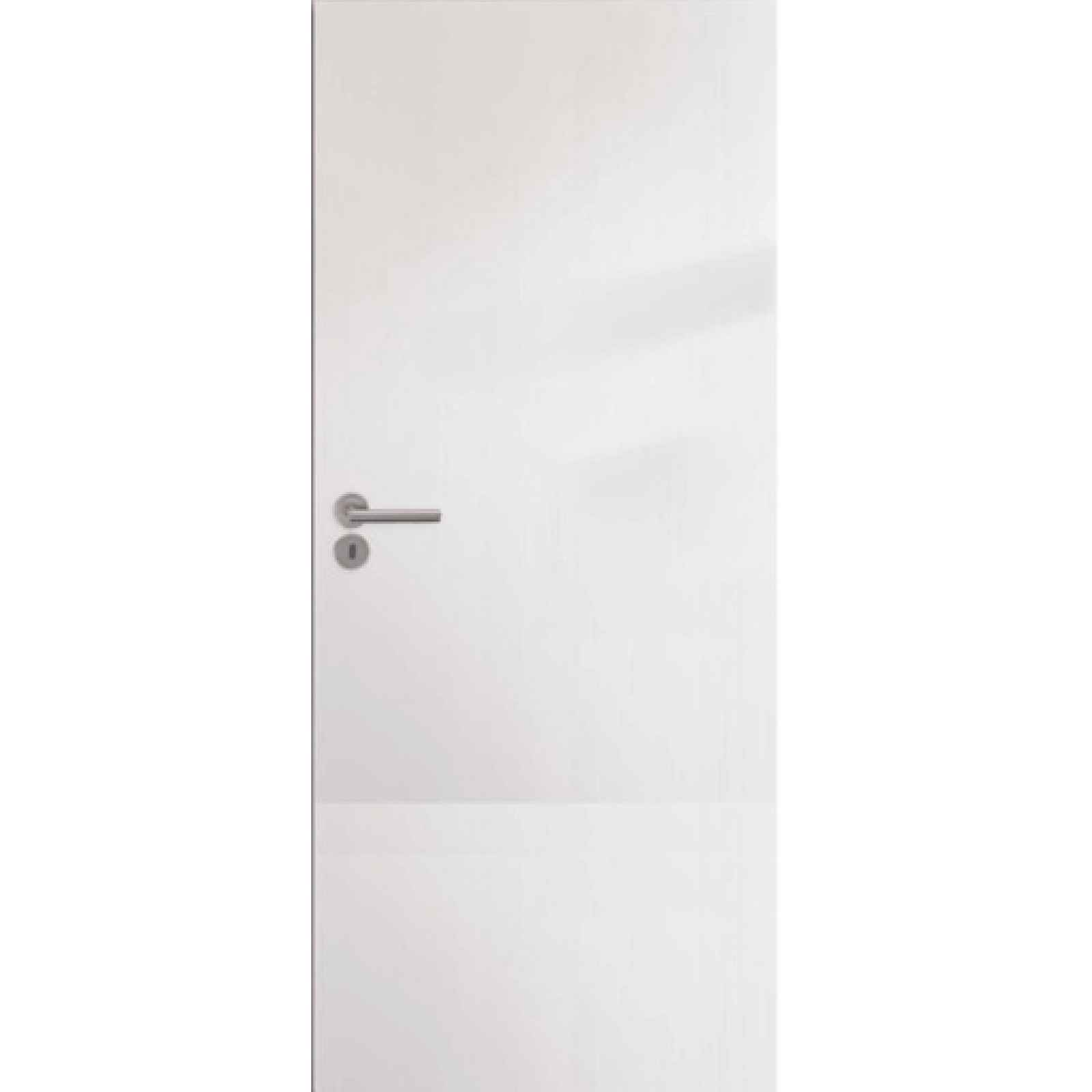 Interiérové dveře Naturel Ibiza pravé 70 cm bílé IBIZABF70P WC | Viame.cz