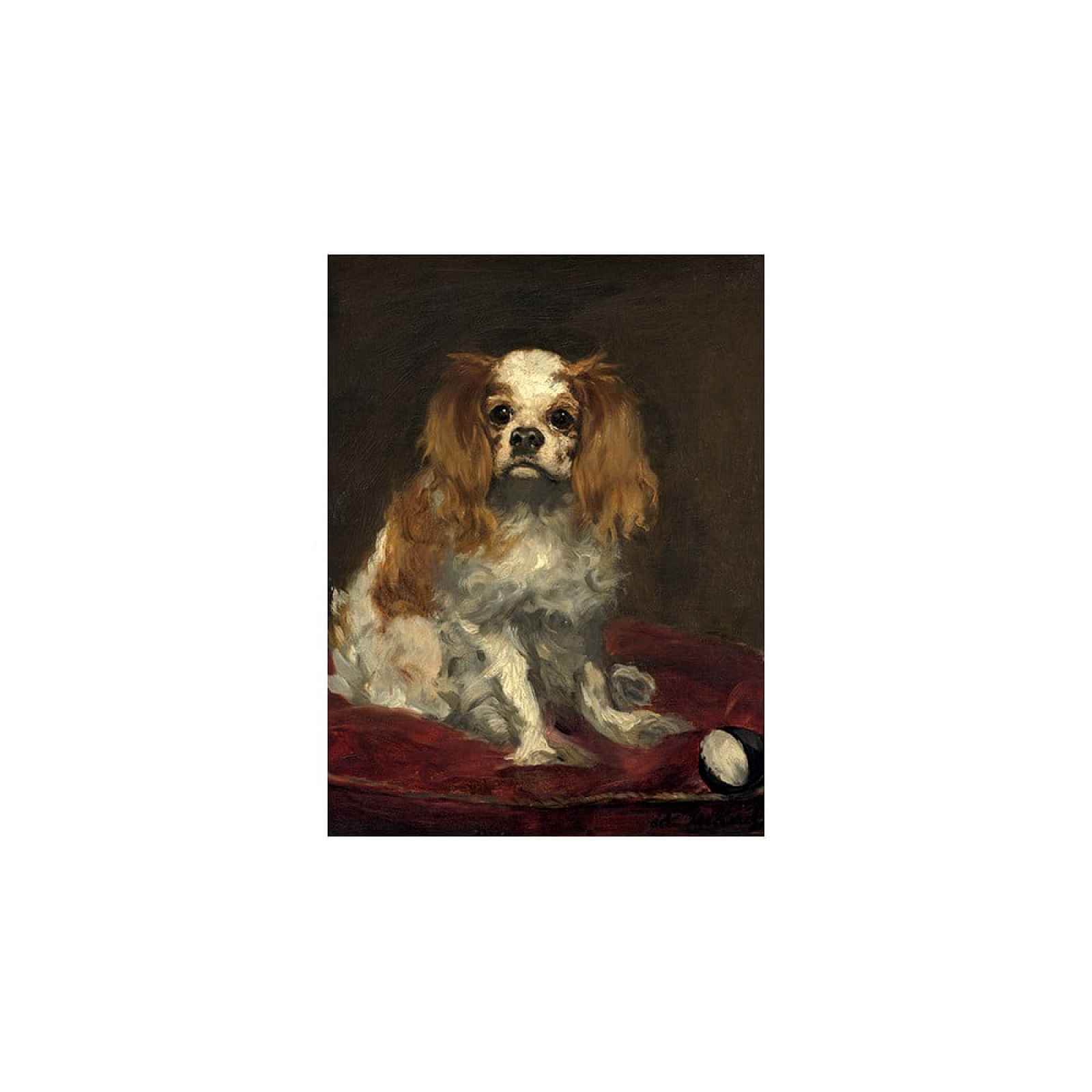 Reprodukce obrazu Édouard Manet - A King Charles Spaniel, 40 x 30 cm ...