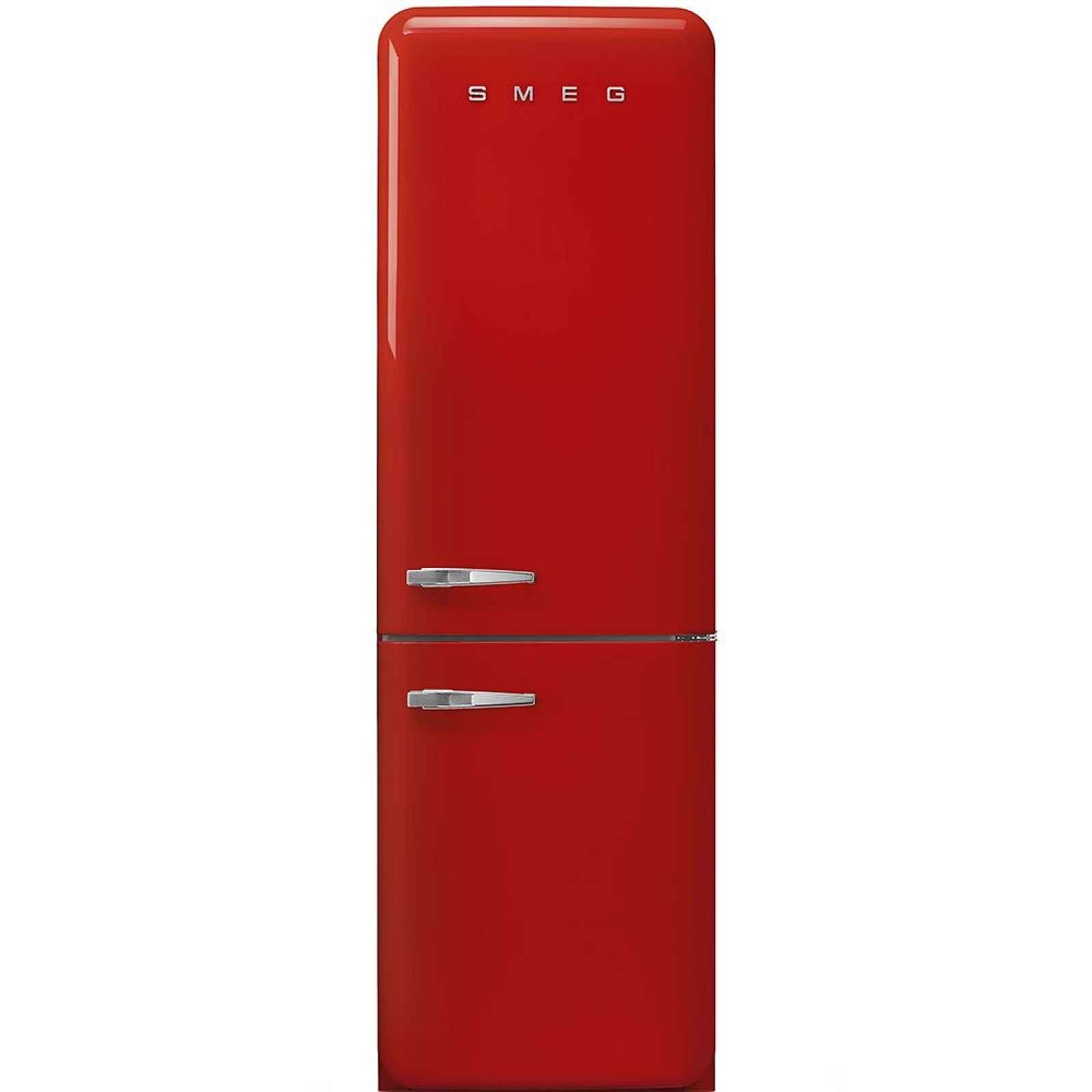 Smeg lednice s mrazákem 50´s Retro Style FAB32, červená | Viame.cz
