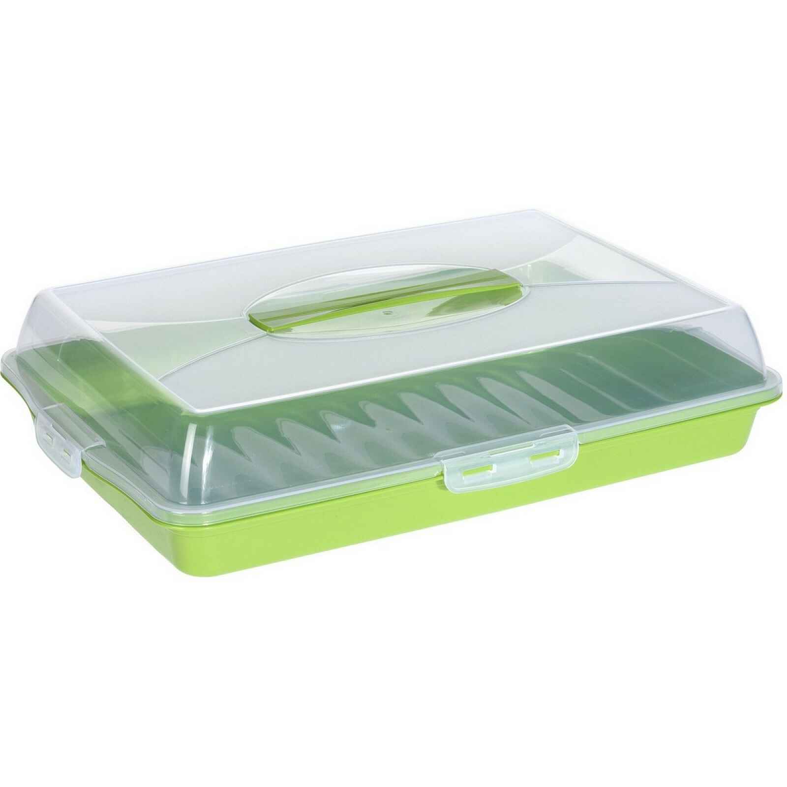 EH Přenosný box na potraviny s víkem Move, zelená | Viame.cz
