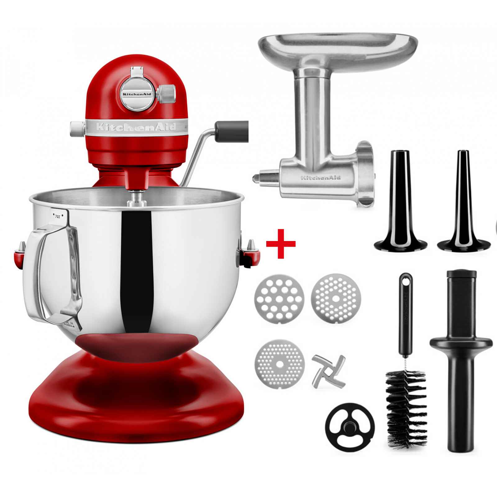KitchenAid Výhodná sada kuchyňský robot Artisan 5KSM7580 se zvedací ...