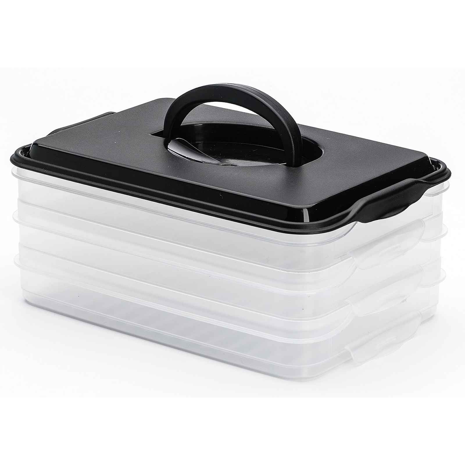 Přenosný box na potraviny 3 patra, 0,8 l | Viame.cz