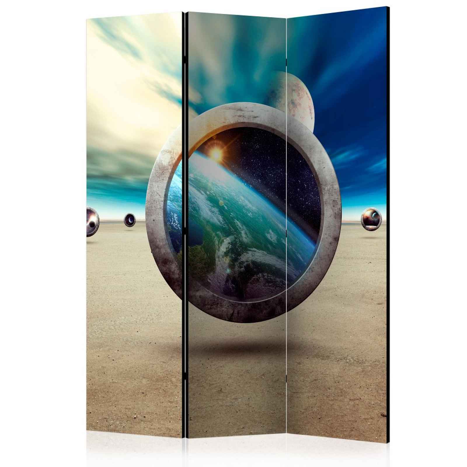 Paraván Planet Walk Dekorhome | Viame.cz