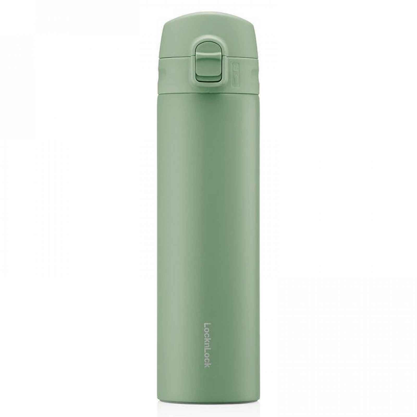 LOCKNLOCK Nerezová termoska LOCK slim fit 400ml zelená | Viame.cz