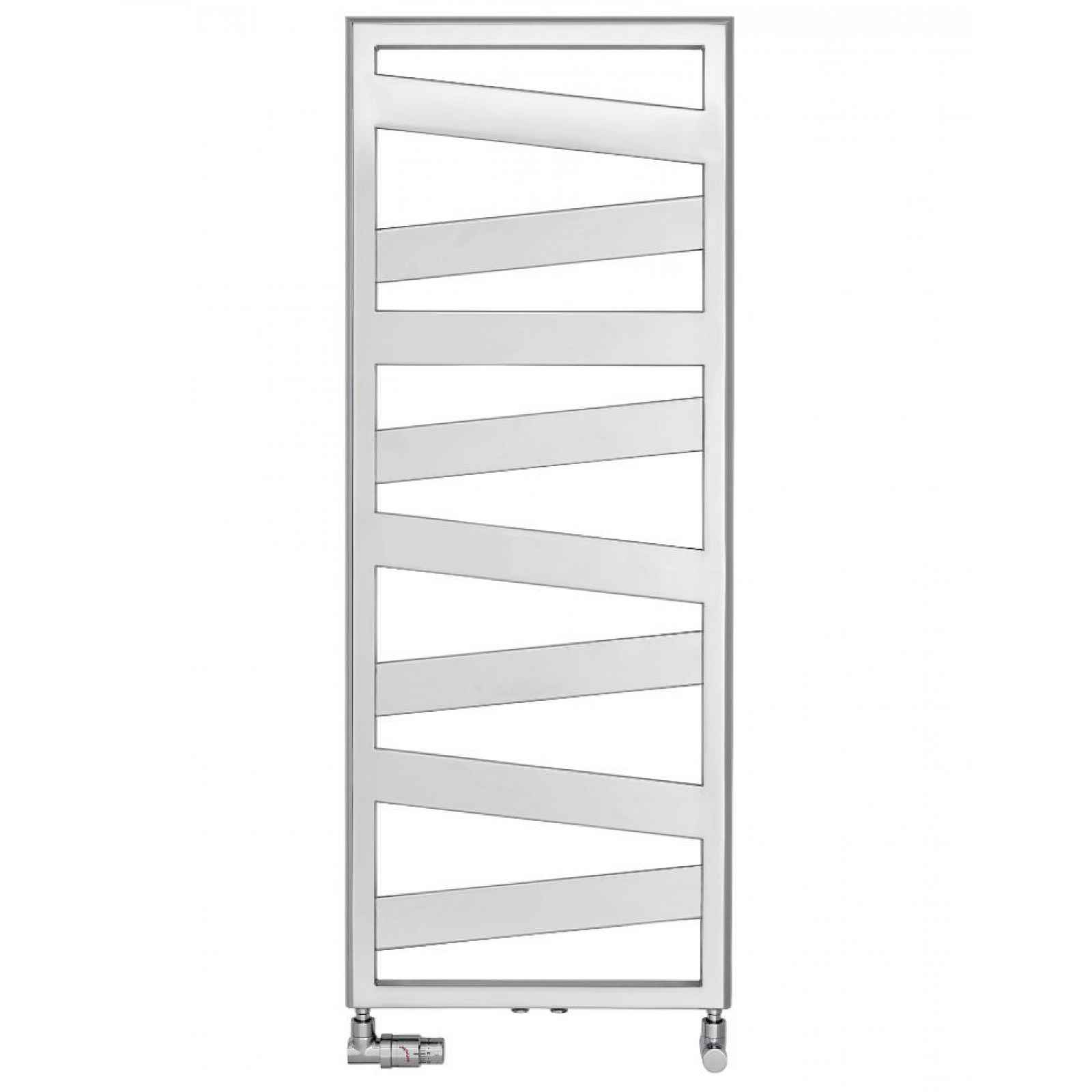 Radiátor trubkový Zehnder Kazeane RKC 500×1266 mm chrom | Viame.cz